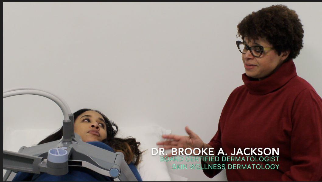 Karen Clark With Dr. Brooke Jackson of Skin Wellness