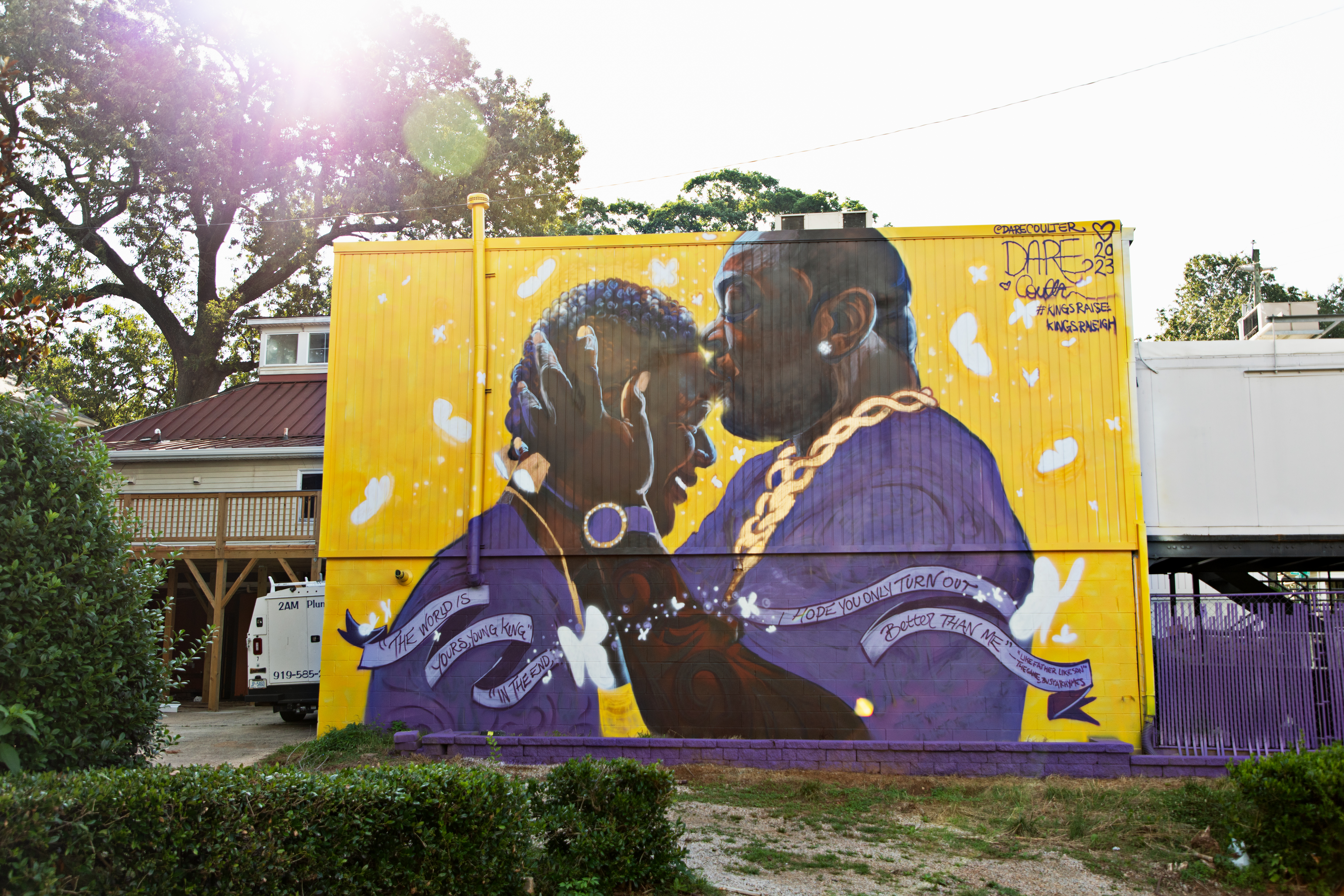 New Busta Rhymes Mural Unveiled In Downtown Raleigh